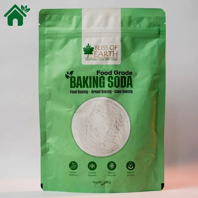 বেকিং সোডা-Food Grade Baking Soda (UK Brand)- 200gm – AL Hidaayah Mart